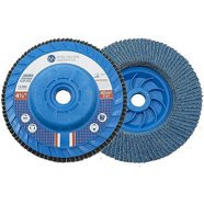 Tiger Paw Super High Density Flap Discs, 4 1/2", 40 Grit, 5/8 Arbor ...