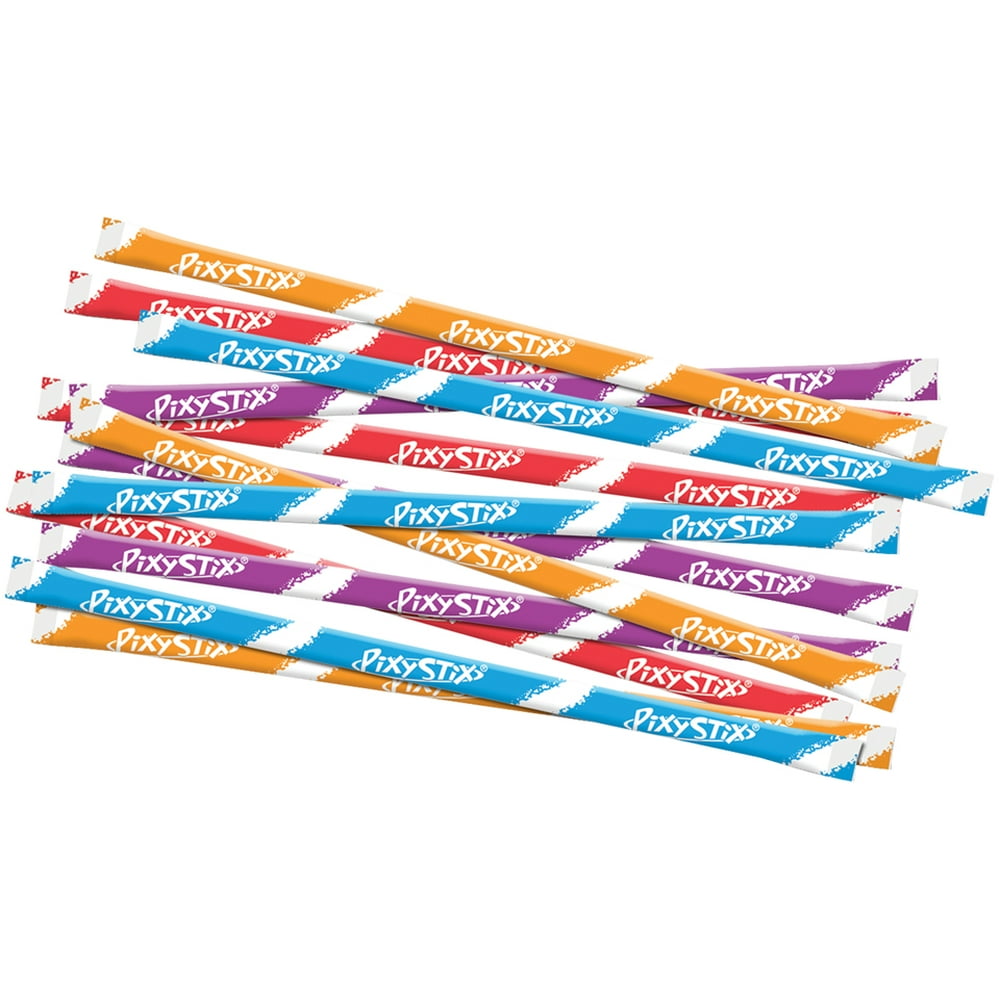 Pixy Stix Bulk Candy, 2500 Count, 12.45 lb - Walmart.com - Walmart.com