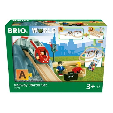BRIO World Wooden Railway Train Set - Clever Crane Wagon - Ages 3 ...