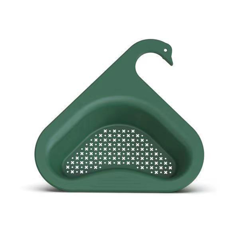 CUH Sponge Storage Holder Shelf Strainer Basket Hanging Triangular Rack ...