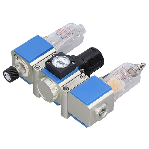 Water Oil Separator, Compressed Air Filter Regulator Lubricator Combo ...