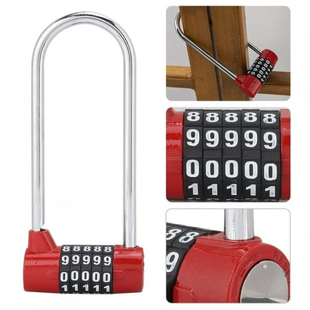 U Lock, Code Lock, U-shape Combination Cabinet Lock For Access Control ...