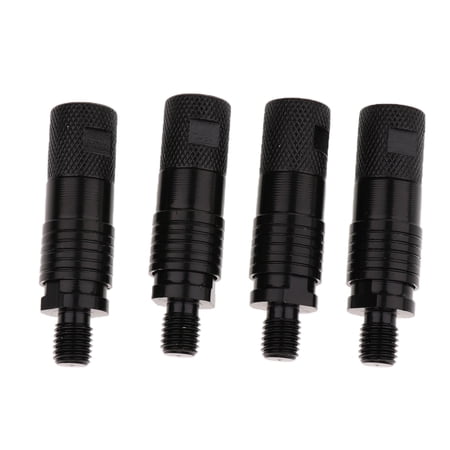4 Pieces Full Metal Rod Holder Pod Connector Quick Release Adapter ...