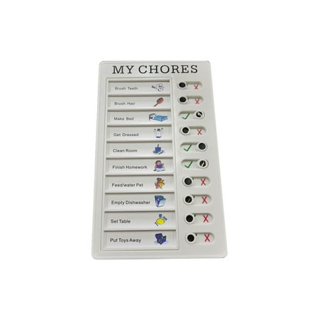 Awesitey Memo Board Plastic Planning Sliding Checklist Check Chart RV ...
