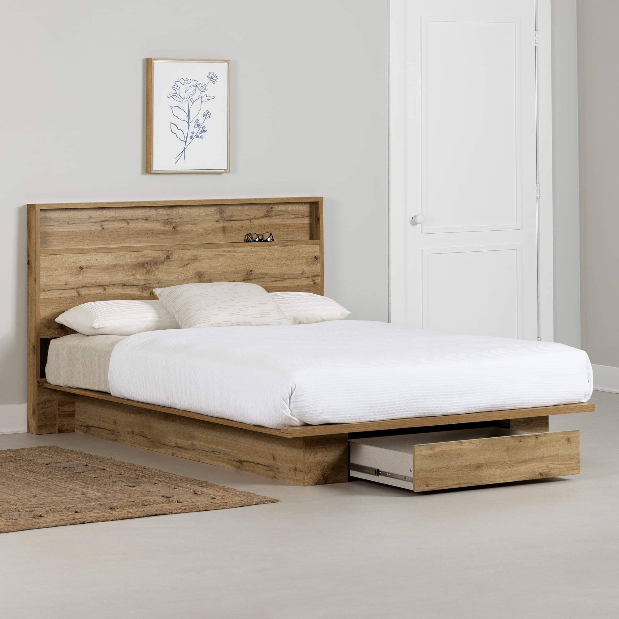 Click here for South Shore Cavalleri Full/Queen Platform Bed And... prices