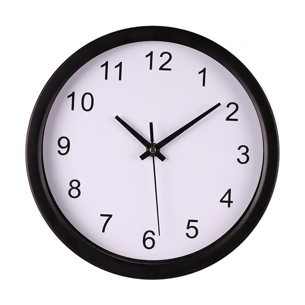 VBVC Silent Sweep Modern Graceful Bell Desk Creative Digital Clock ...