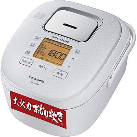 Panasonic rice cooker 5.5 go IH Large heat dance cooking Snow white SR ...