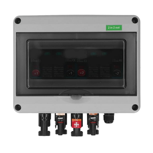 Caja De Conexiones Fotovoltaica, Caja Combinadora Solar De Protección Contra Sobrecarga DC1000V ...