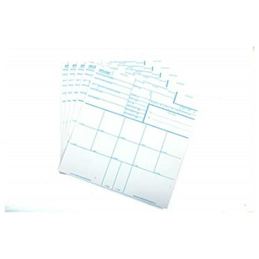 FBI Standard FD-258 Fingerprint Cards for Employment and Immigration ...