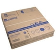 Pen+Gear Large Recycled Moving and Storage Boxes, 24 in. x 16 in. x 19 ...