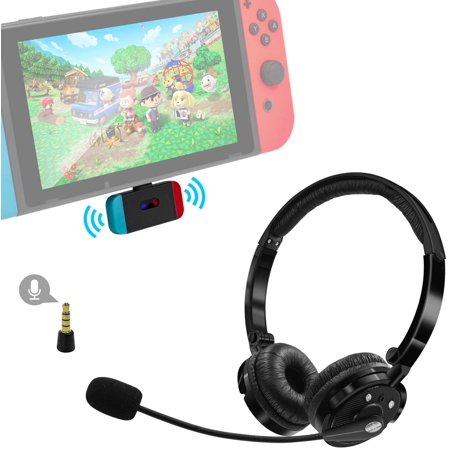 axGear Giveet Bluetooth 5.0 Headset w/ USB-C Audio Transmitter, for ...