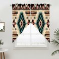 Abstract Ethnic Style Swag Valances for Windows 36 inches Long, Retro ...
