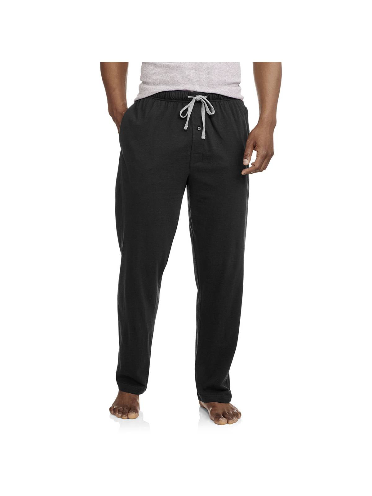 Hanes Hanes Mens Drawstring Tagless Cotton Knit Lounge Sleep Pants
