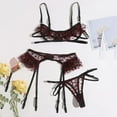 2 Pack 2024 Sheer Floral Lace Lingerie For Woman Plus Size Pajamas