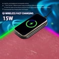 Large RGB Wireless Charging Mouse Pad Muscular Horse14 LED Modes Non ...