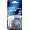 Hurricane Double Drop Bottom Fishing Rig, 60 Pound Test Monofilament ...