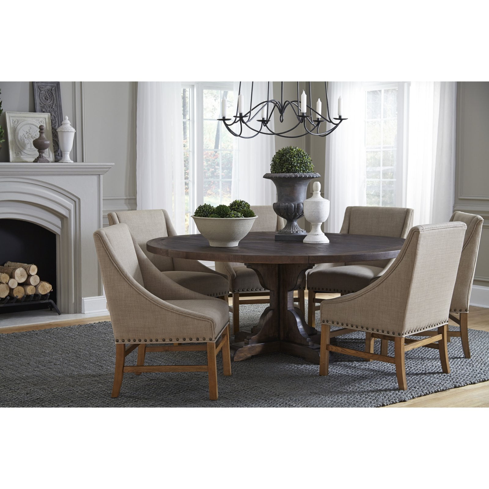 72 Inch Round Dining Room Table