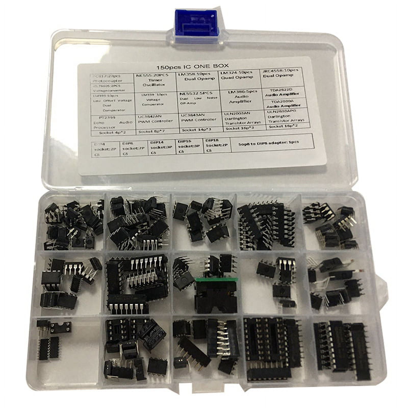 Click here for Unbranded Ic Chip Assortment 150pcs opamp oscillat... prices