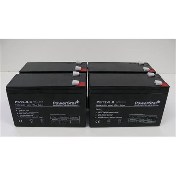 PowerStar PS12-94Pack 12V, 9Ah Battery Replaces CP1290 6-DW-9 HR9-12 PS ...