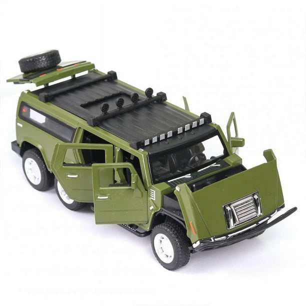 1:32 Car Model for Hummer H2 Off-road High Simulation Alloy Car Model ...