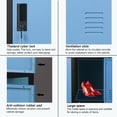 MECOLOR Metal Kids Locker for Girls Bedroom and Playroom Storage for ...