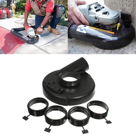 Vacuum Dust Shroud Cover Black For Angle Grinder Hand Grinder ...