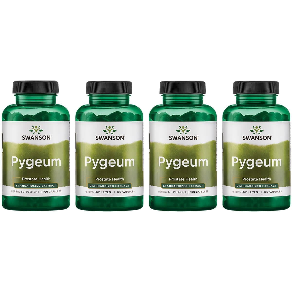 Swanson Pygeum - Standardized Extract 125 mg 100 Caps 4 Pack - Walmart.com