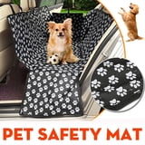 Pet Safety Cover Mat for Car Rear Back Seat Cover Waterproof Dog Mat ...
