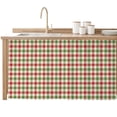 Cabinet Curtains 32"W x 55"L, Christmas, Sink Skirt for Bathroom ...