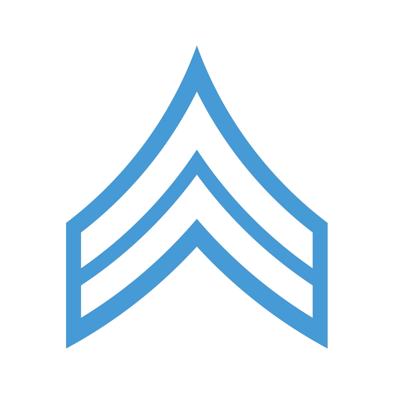 E-4 Corporal Rank Sticker Decal Die Cut - Self Adhesive Vinyl ...