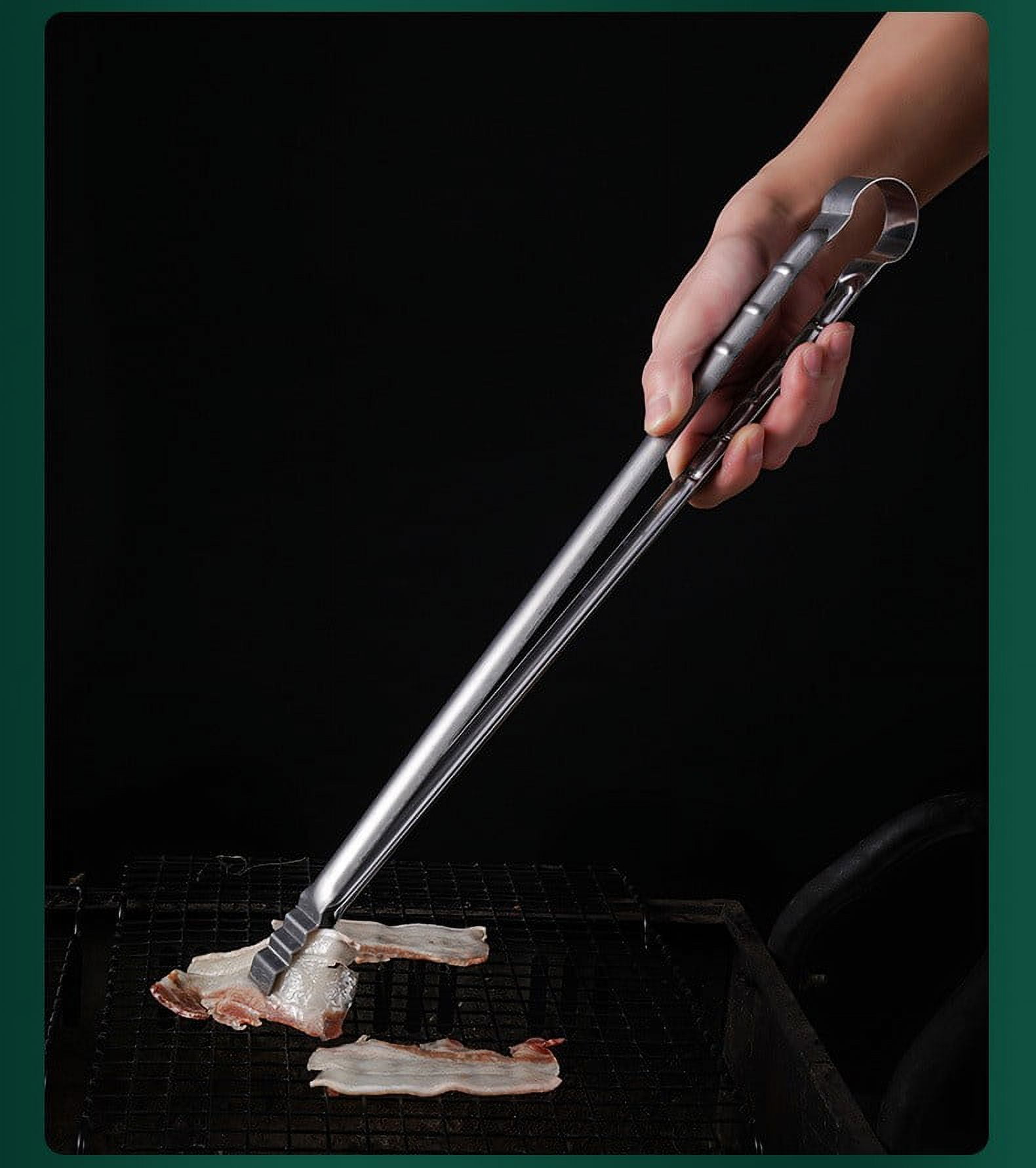 Pinza para Barbacoa Extensible de Acero Inoxidable Ganfancp | Bodega ...