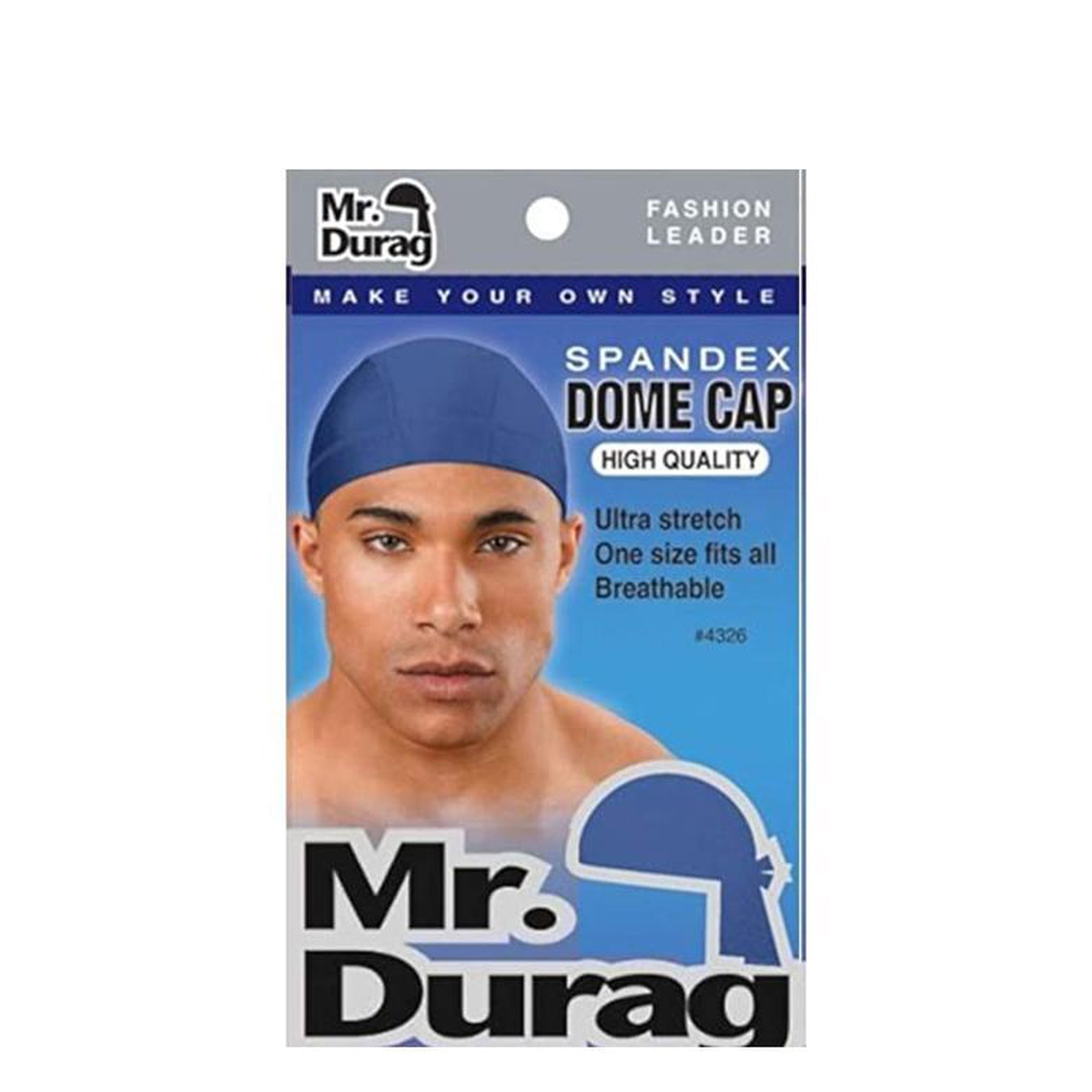 Mr. Durag Spandex Dome Cap Pack of 3 - Walmart.com
