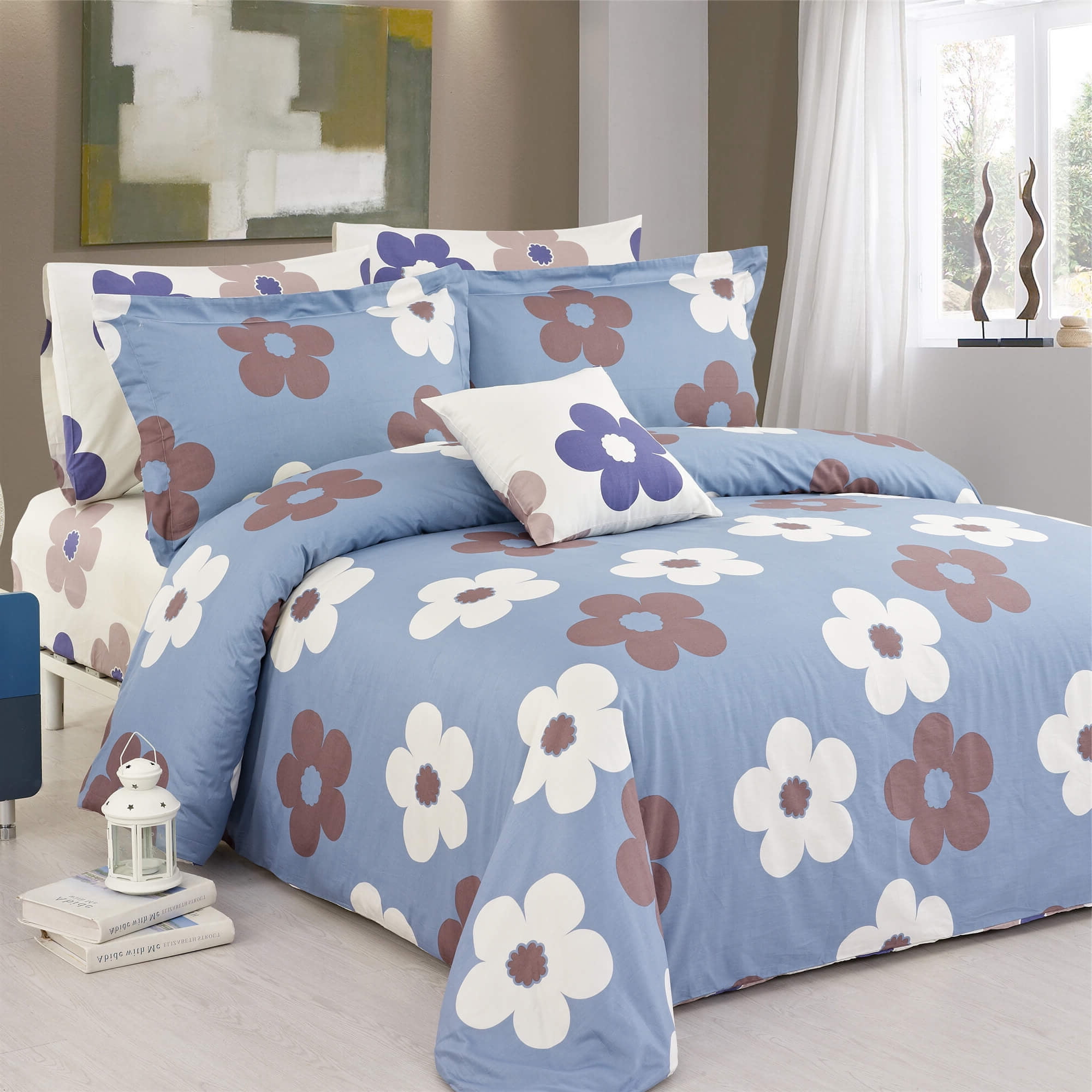 Click here for North Home Isabelle 100 Cotton 4pc Duvet Cover Set... prices