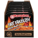 Maruchan Fire Yakisoba, Hot Flavored Spicy Beef, Japanese Noodles, 3.99 ...