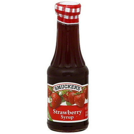 Smucker's Strawberry Syrup, 12 oz (Pack of 6) - Walmart.com