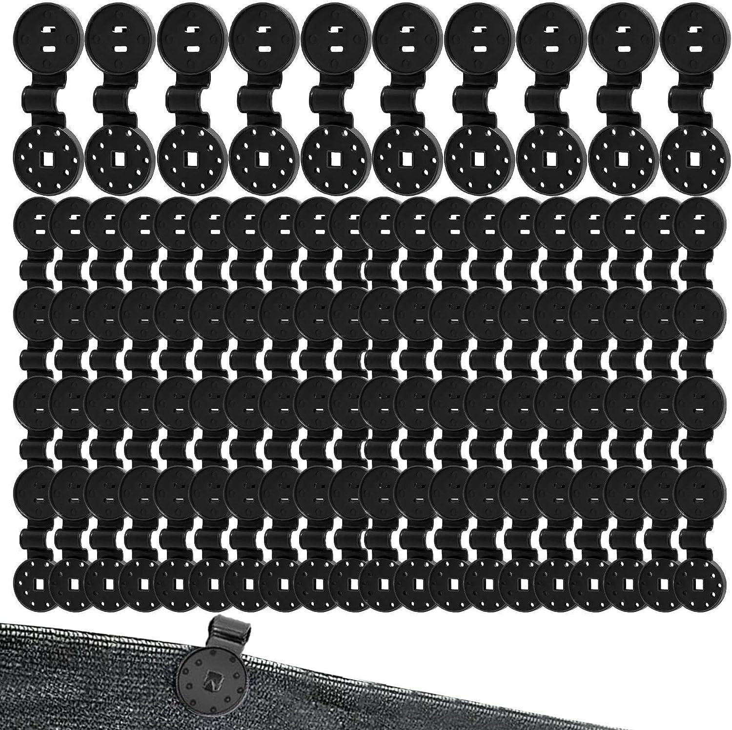 Shade Cloth Plastics Clip | Shade Cloth Heavy Duty Lock Grip | Garden ...