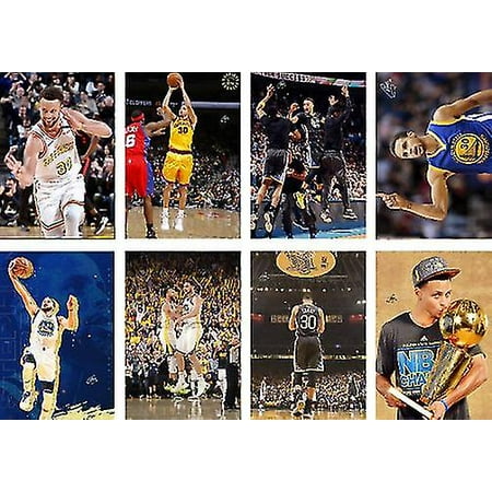 Curry Nba Basketball Hd Posters 8 Pcs | Walmart Canada