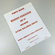 Massey Ferguson 50H Tractor Loader Backhoe Parts Manual - Walmart.com