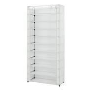 Closetmaid Closet Organizer Kit with Wire Shoe Shelf, 5' to 8', White ...