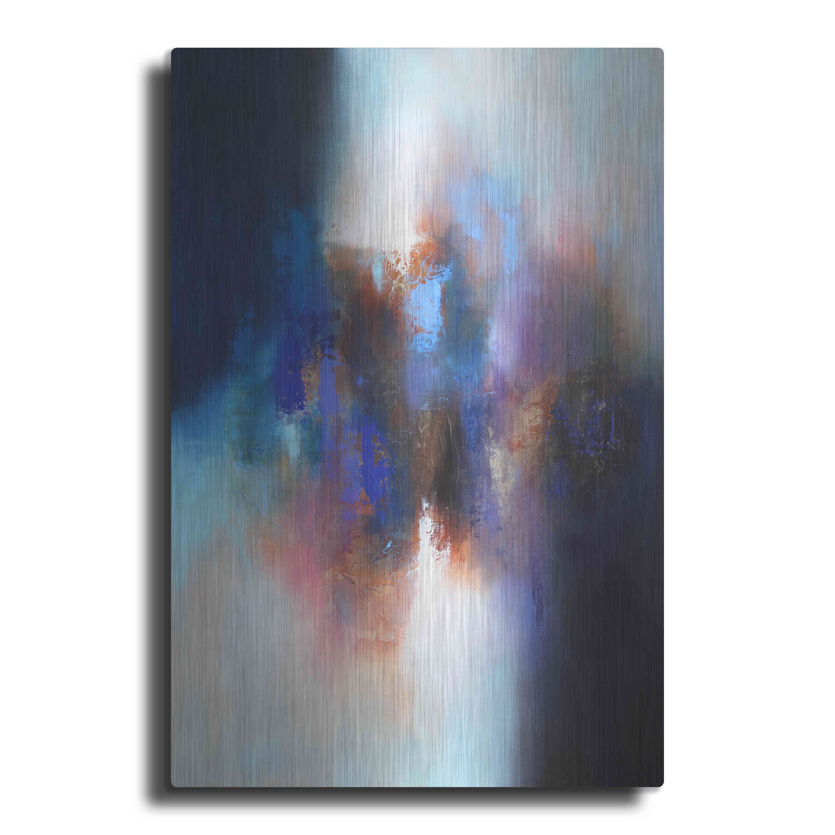 Luxe Metal Art 'Memory lane' by Eelco Maan, Metal Wall Art, 12"x16 ...