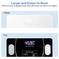 Smart Digital Scale for Body Weight and Fat, Rechargeable Bathroom ...