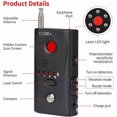 Wireless Camera Detector, Multi-Purpose Active Detection Camera Signal ...