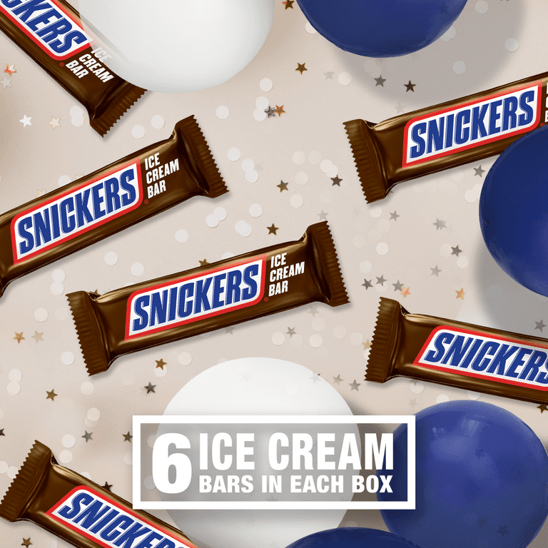 Snickers Ice Cream Bar Box
