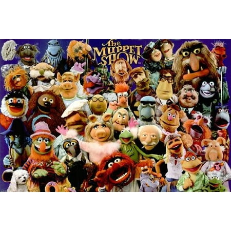 The Muppet Show Poster Full Cast New 24x36 - Walmart.com
