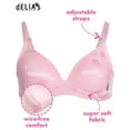 dELiA*s Girls' Training Bras - 3 Pack, Beginners A-Cup Molded Wire-Free ...