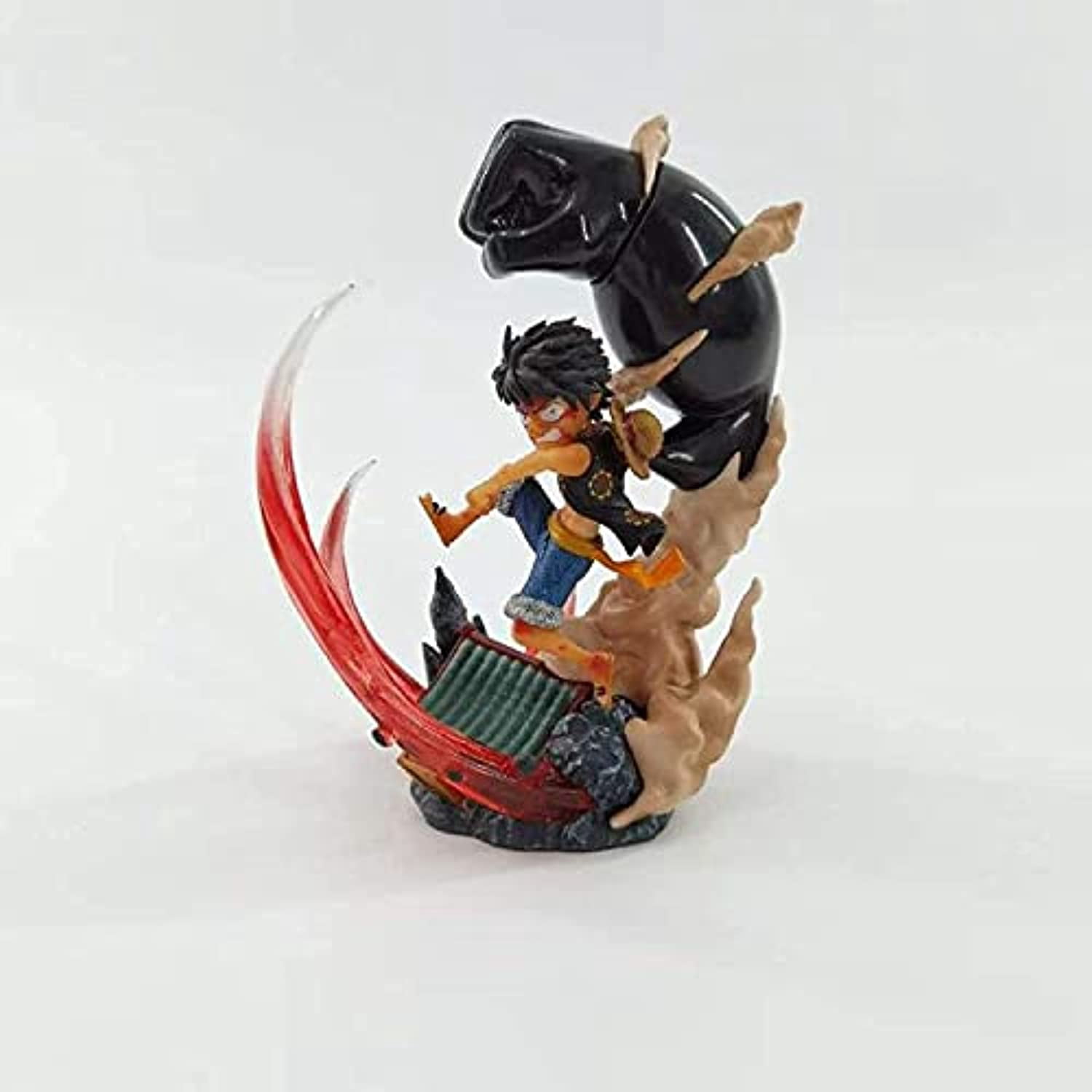 Anime One Piece Monkey D Luffy Figure 12.5Cm, Big Hand Luffy Battle ...
