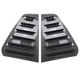 Carbon Fiber Car Rear Window Shutter Cover Trim Window Louver Side Vent ...