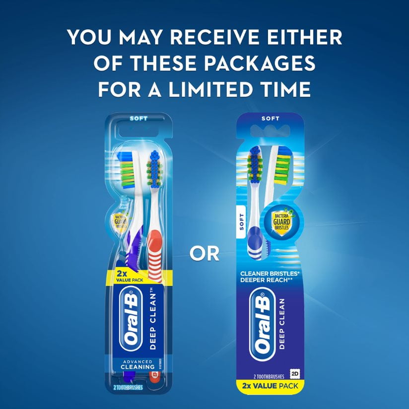 Oral-B Deep Clean 2 Count Soft – BrickSeek