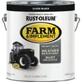 Rust-Oleum 1 Gallon Black Gloss Farm & Implement Enamel 280165 ...