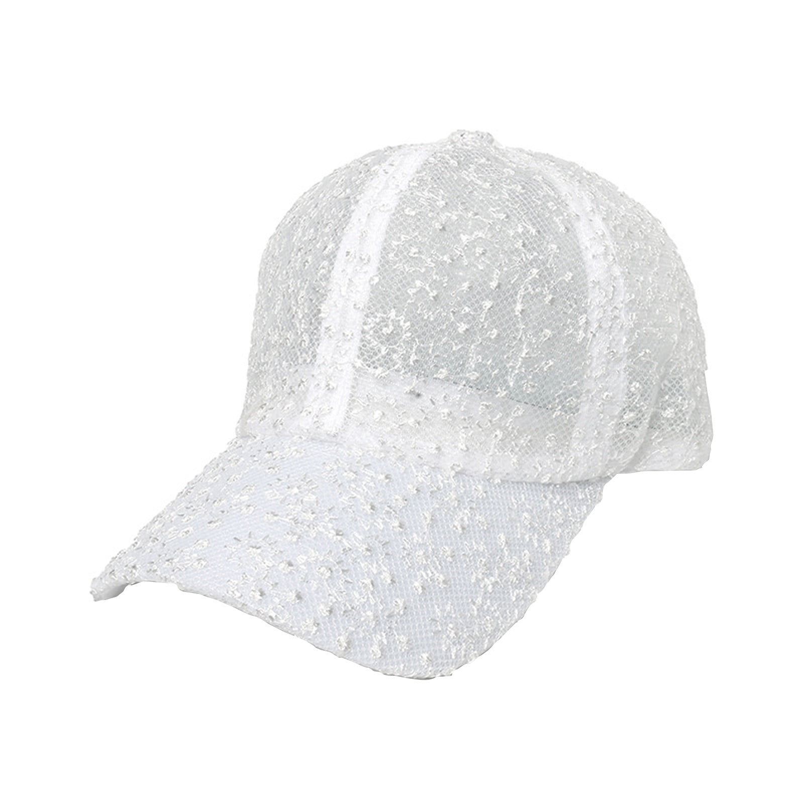 Fesfesfes Summer Peaked Cap Hollow Breathable Mesh Sun Shade Baseball ...
